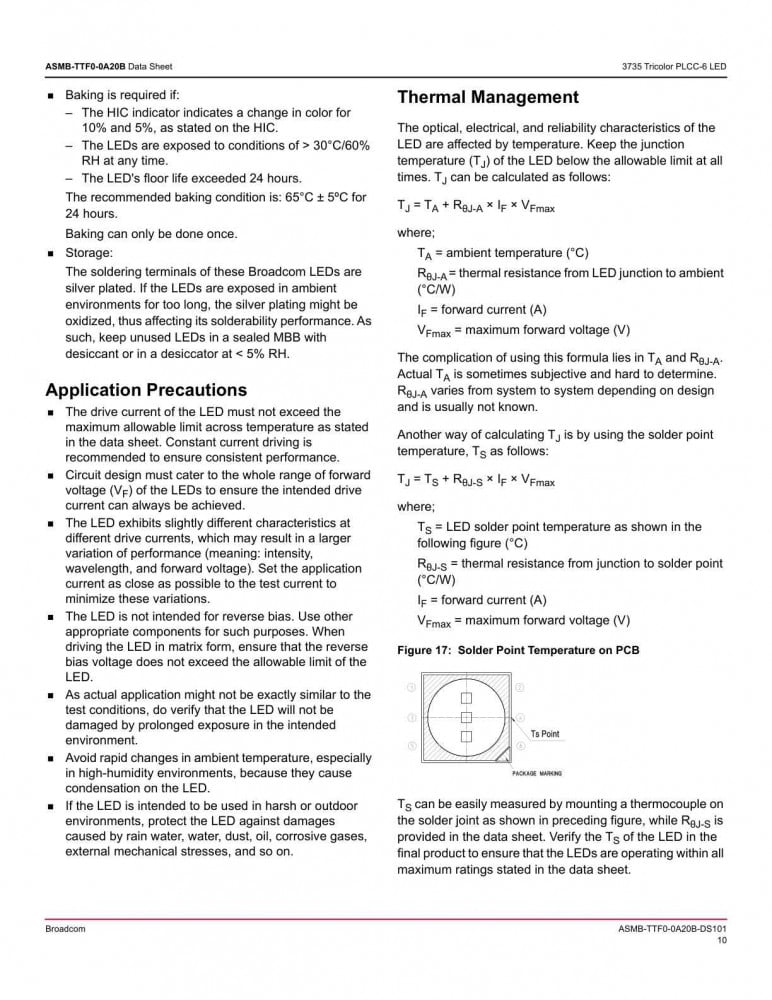 ASMB-TTF0 datasheet page 10