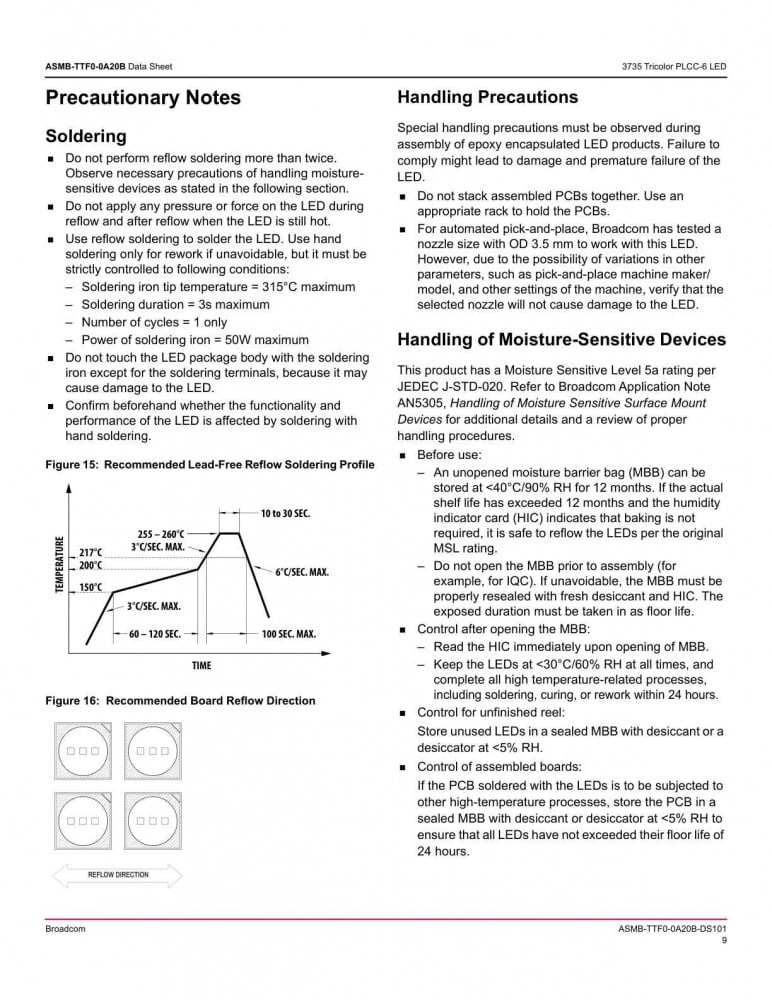 ASMB-TTF0 datasheet page 9