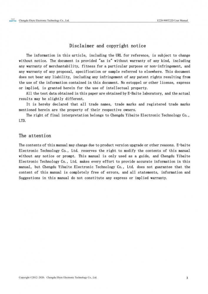 E220-900T22D manual page 3