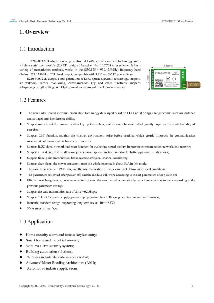 E220-900T22D manual page 4