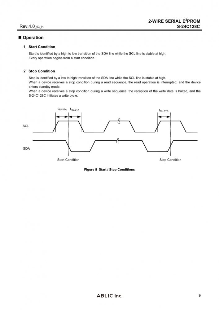 S-24C128C datasheet page 9