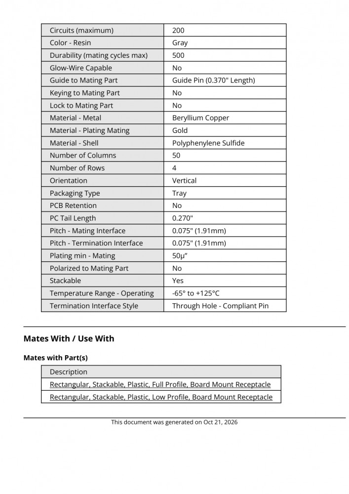 RC422-200-201-3900 technical document, page 2