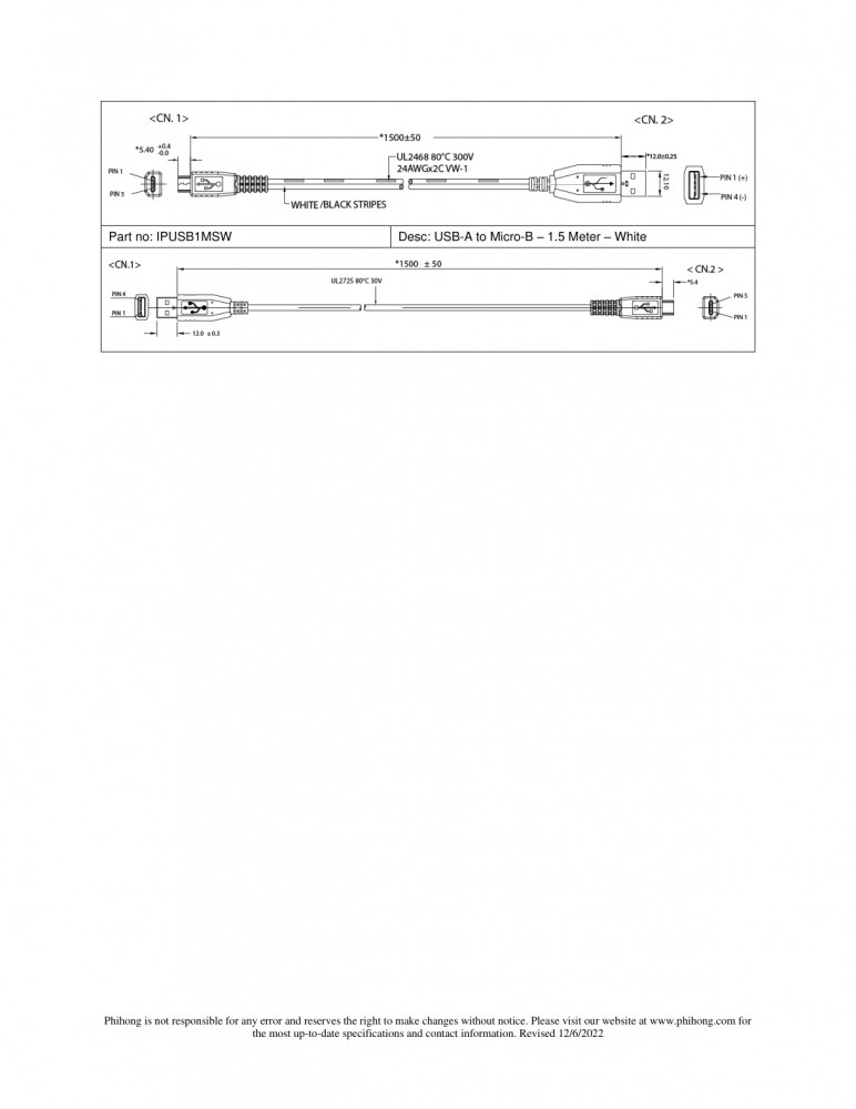 Phihong MQ05A-050B-H document page 5