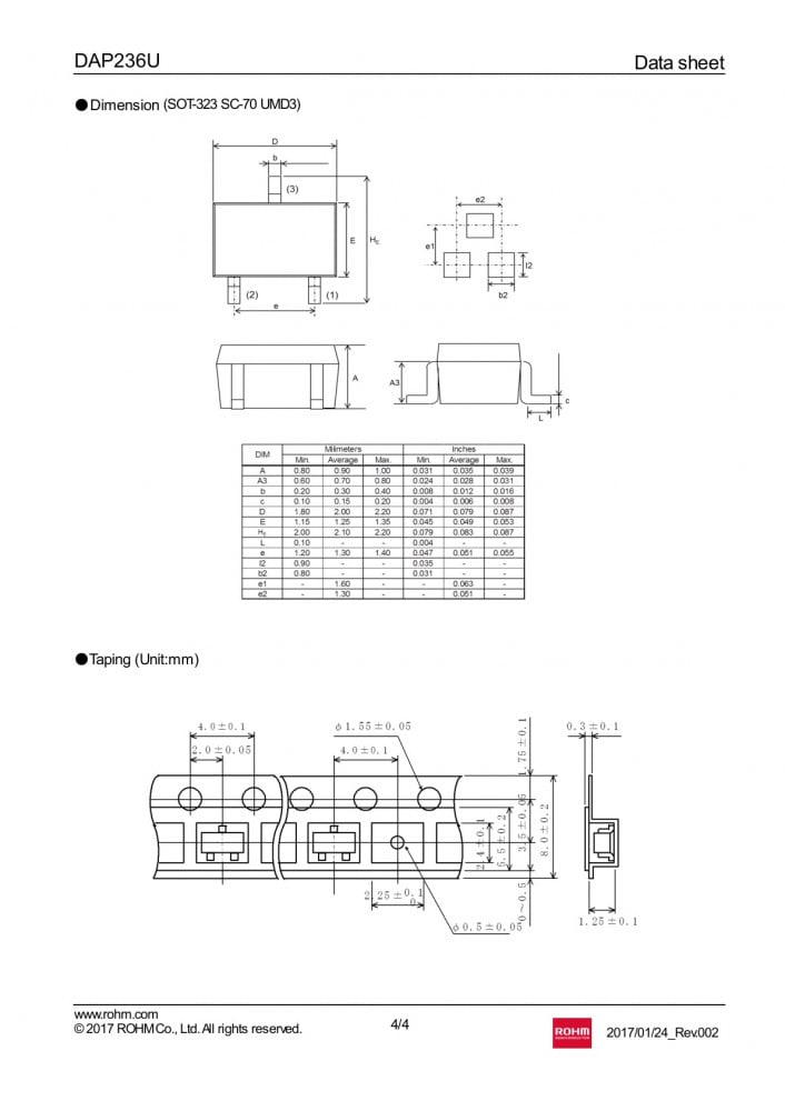 DAP236UT106 datasheet page 4