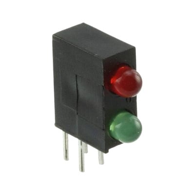 BIVAR H301CHGDL-100 Circuit Board Indicator Light Bar for Arrays and Bar Graphs