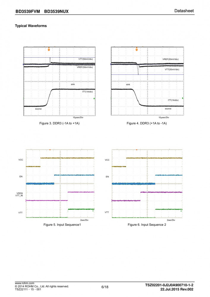 BD3539 datasheet page 6