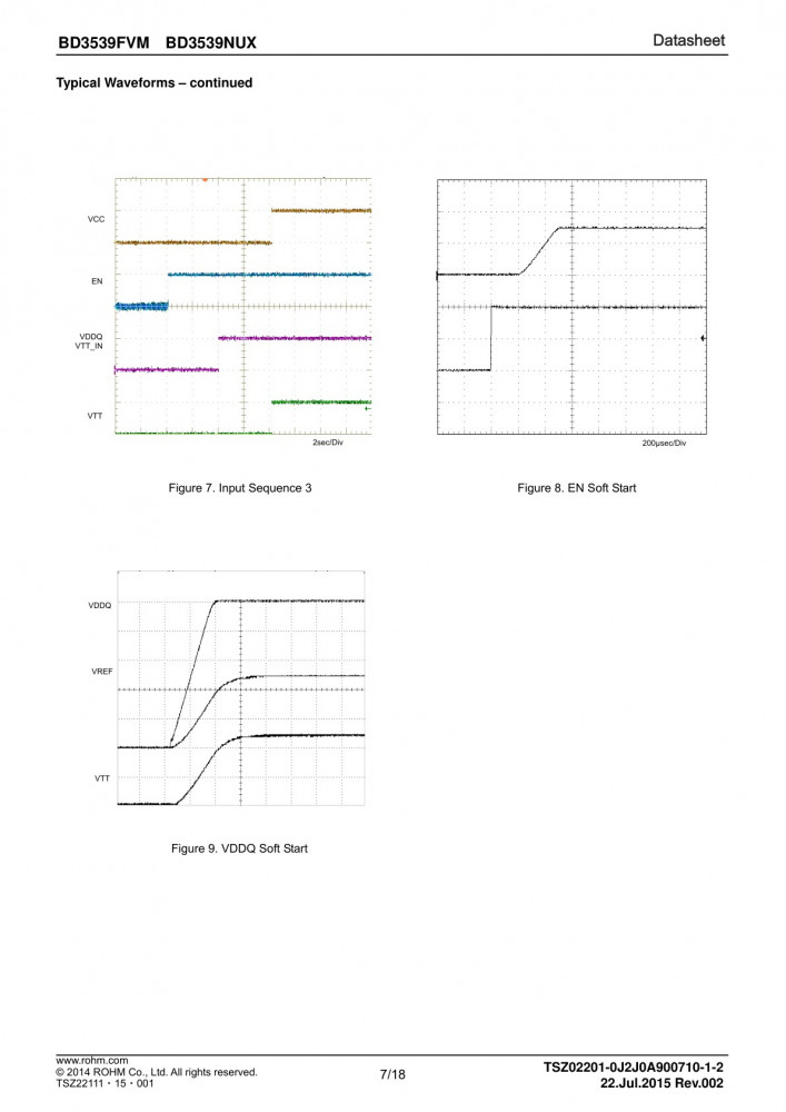 BD3539 datasheet page 7