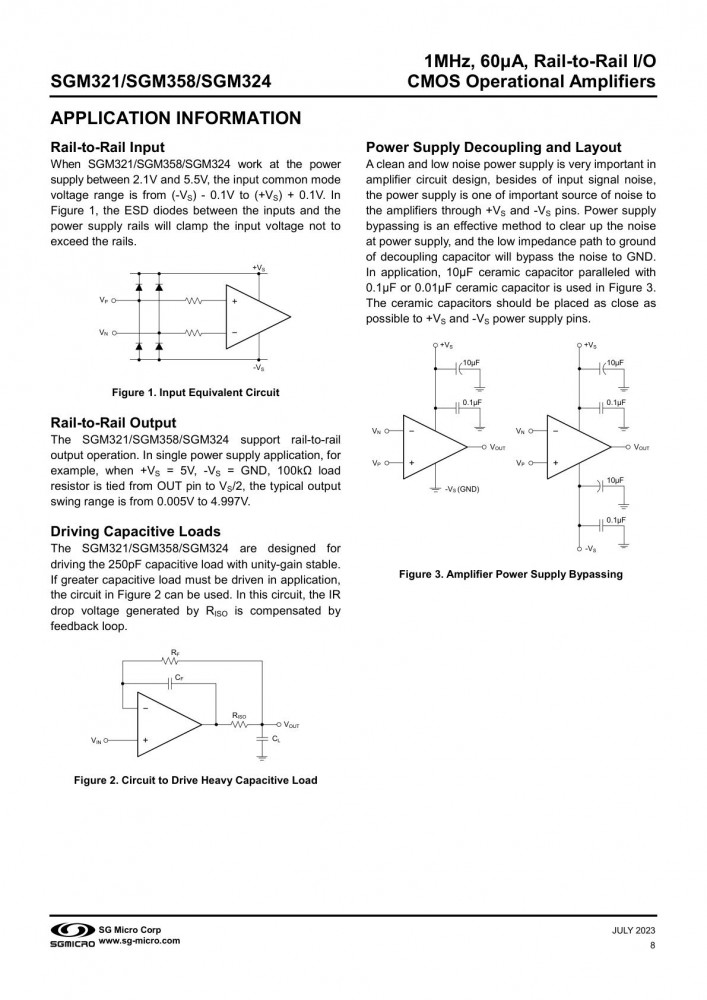 SGM321 datasheet page 8