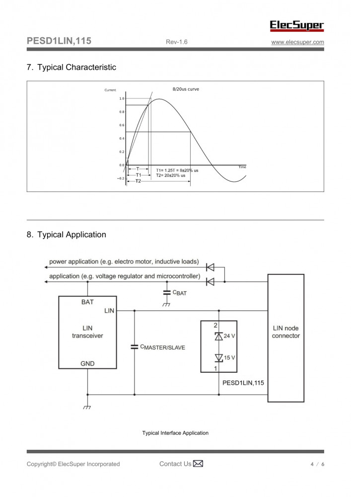 PESD1LIN,115 datasheet page 4
