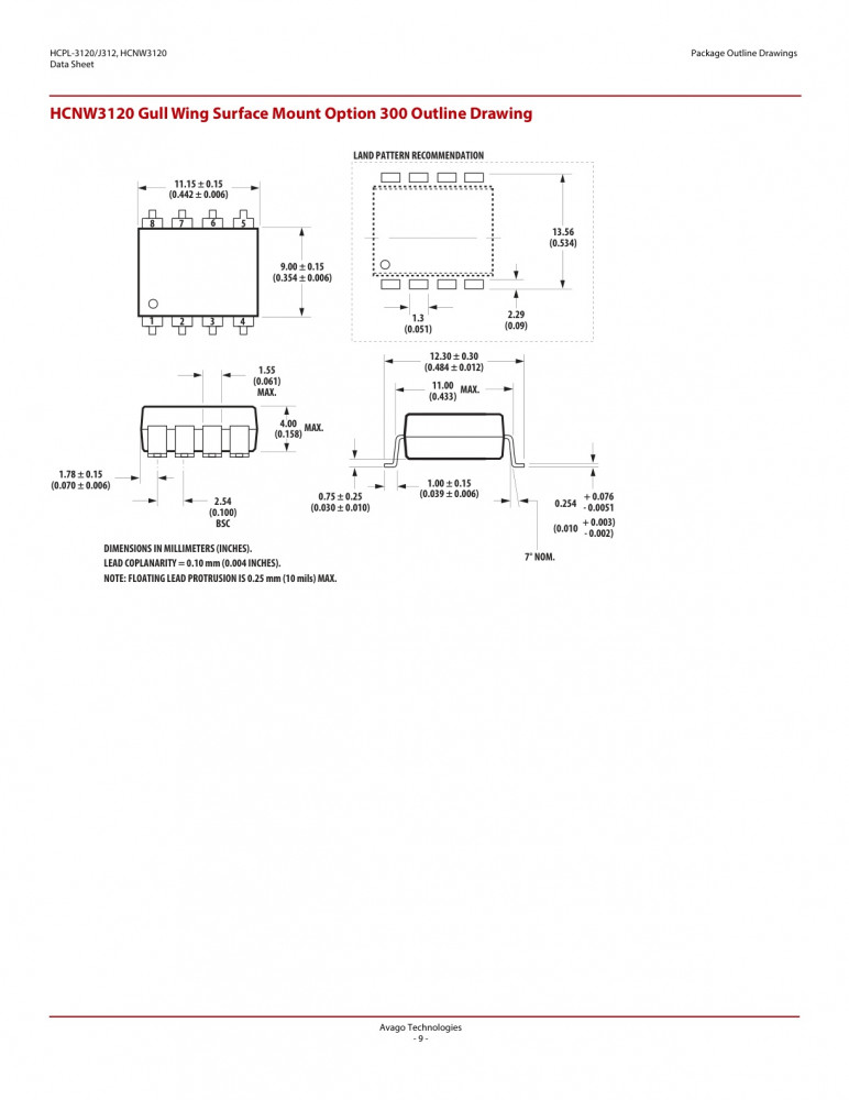 HCPL-3120 datasheet page 9