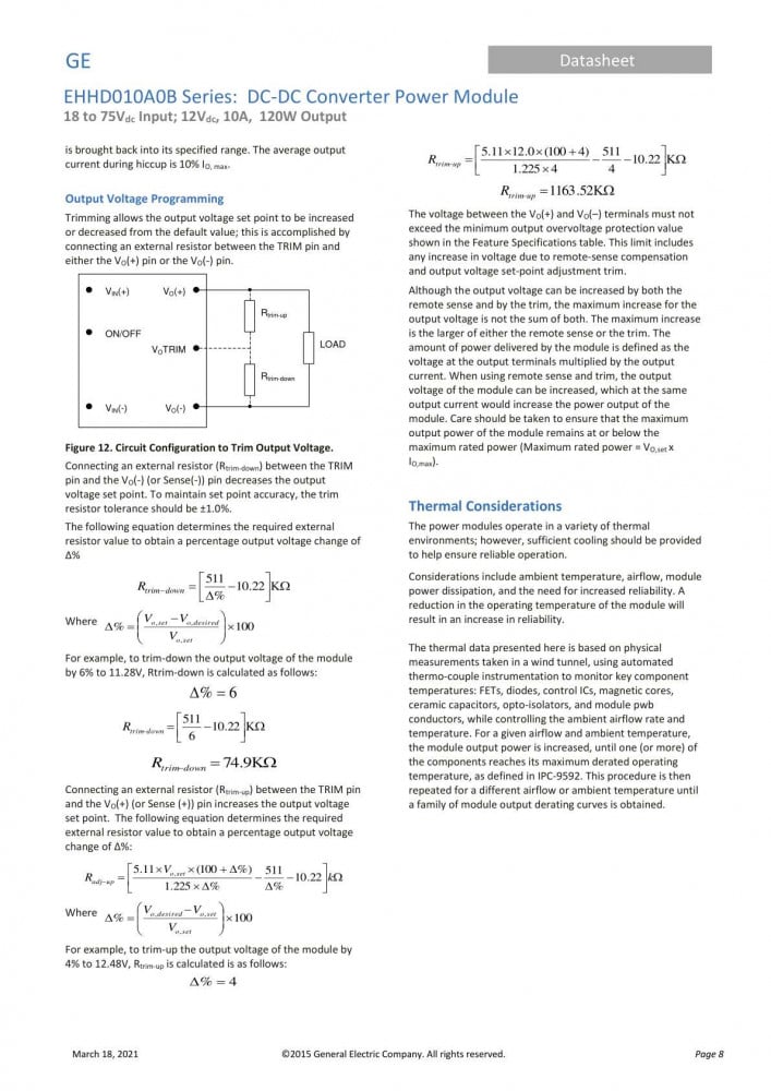 EHHD010A0B datasheet page 8
