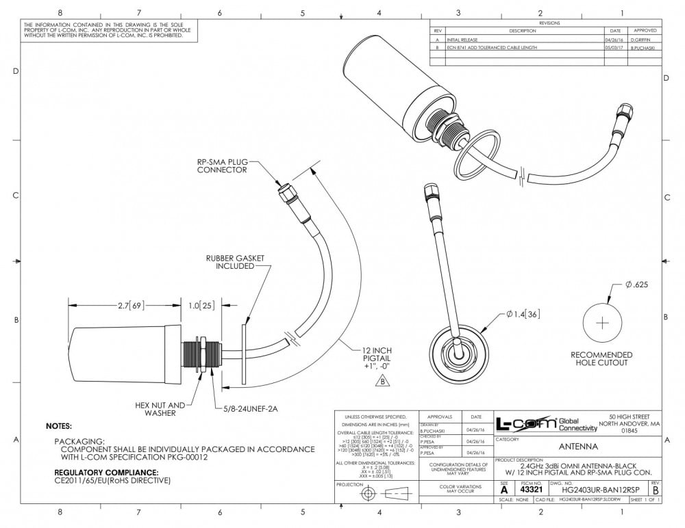 HG2403UR-BAN12RSP technical document preview