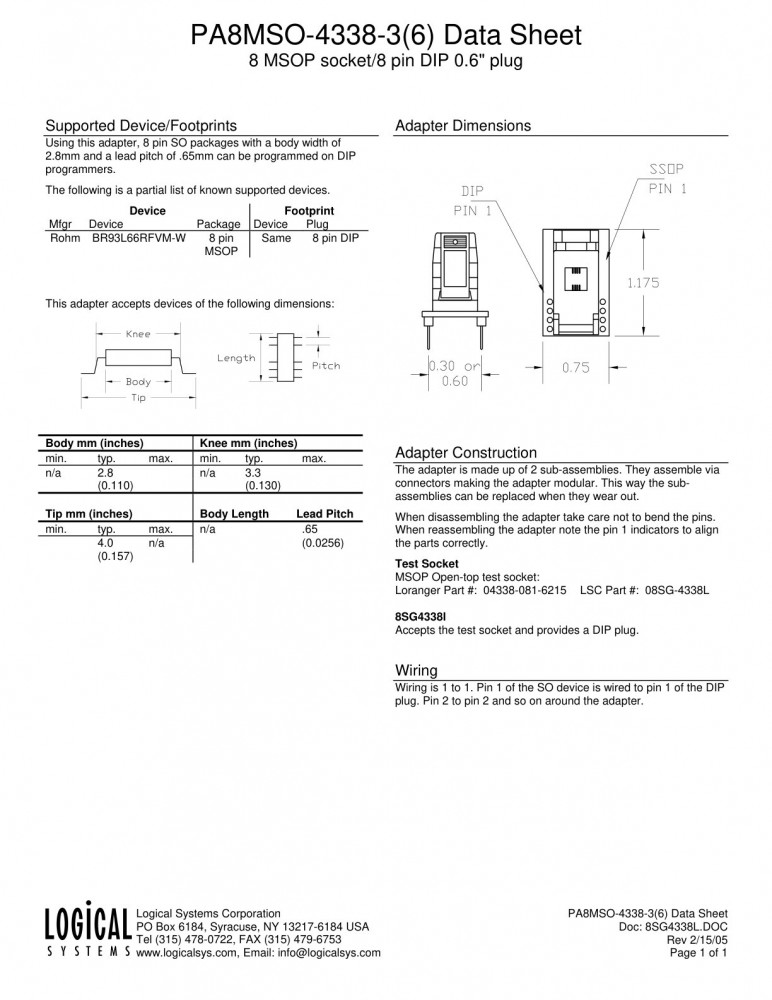 PA8MSO-4338-3(6) datasheet page image