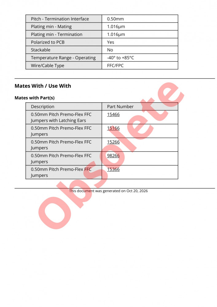 MOLEX 5052780733 product document image, page 3