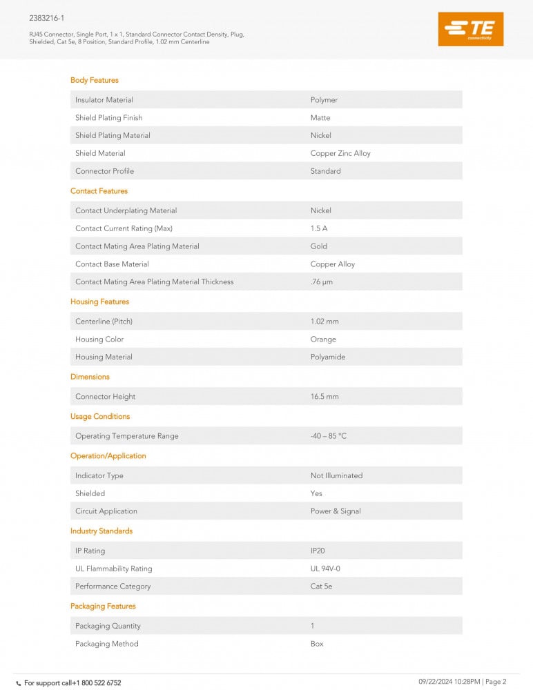 2383216-1 technical document page 2