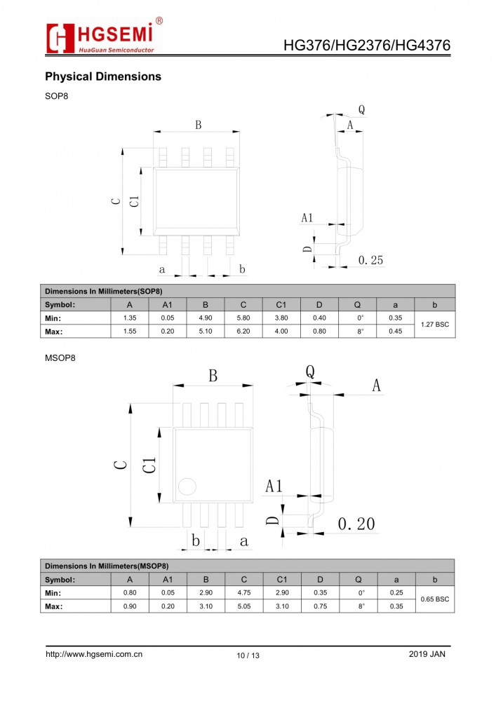 HG2376M/TR datasheet page 10