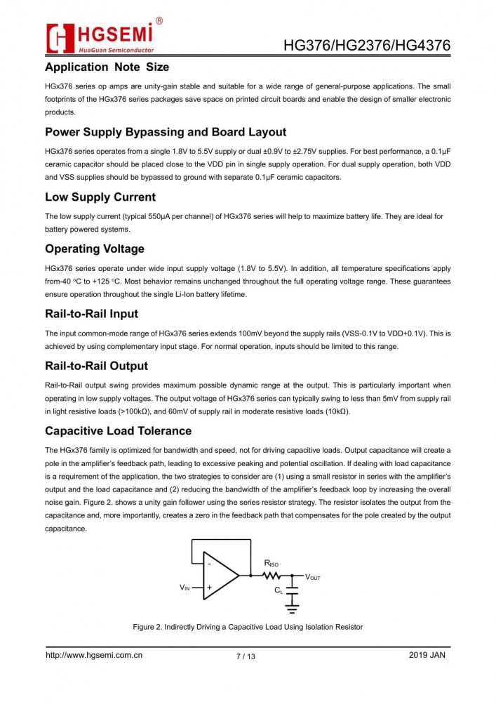 HG2376M/TR datasheet page 7