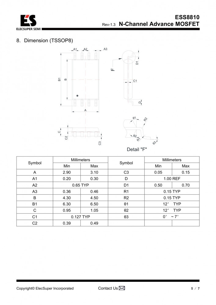 ESS8810 datasheet page 5