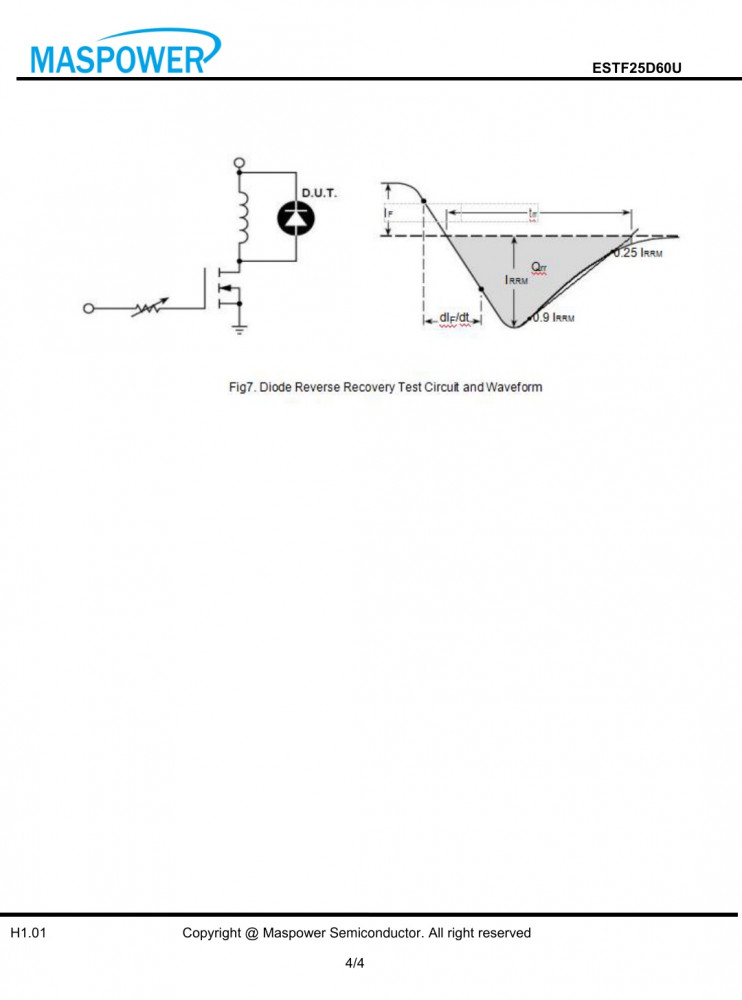 ESTF25D60U datasheet page 4