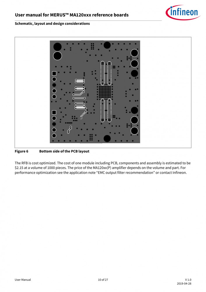 Infineon MA12040 reference board manual page 10