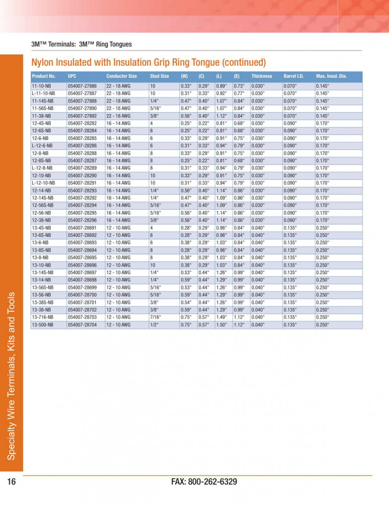 3M 12-14-NB technical document page 4