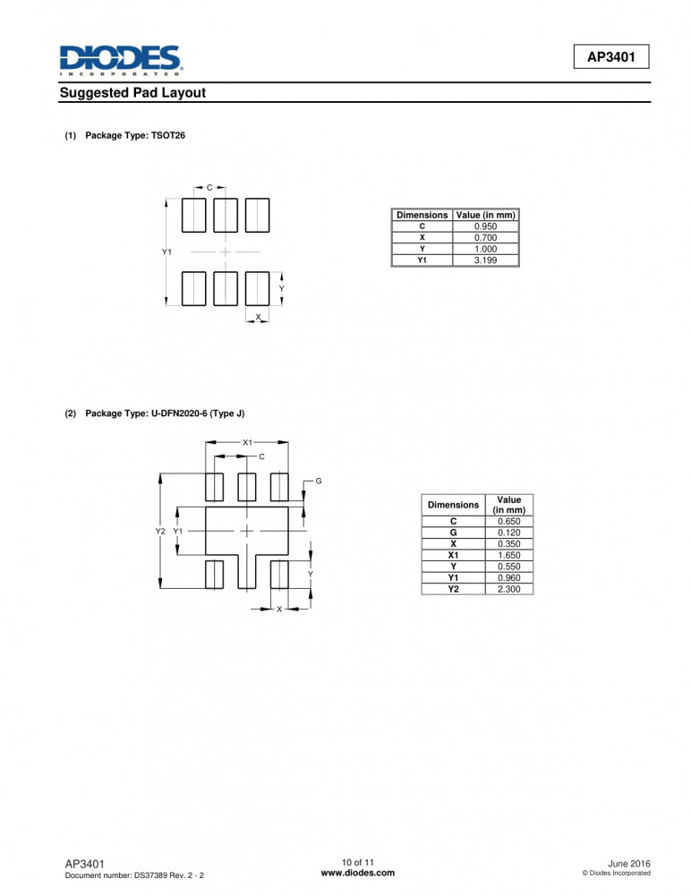 AP3401DNTR-G1 datasheet page 10