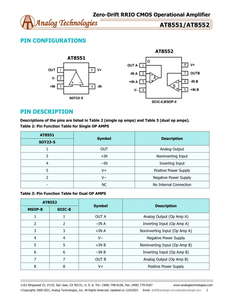 AT8551 technical document page 2