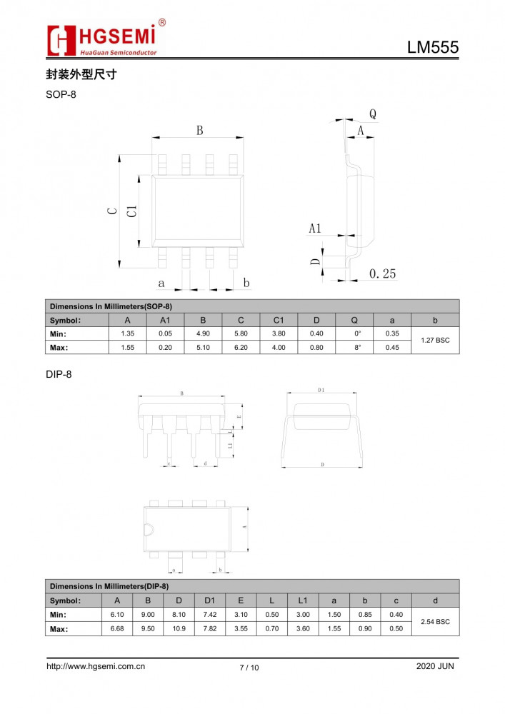 LM555CM/TR datasheet page 7