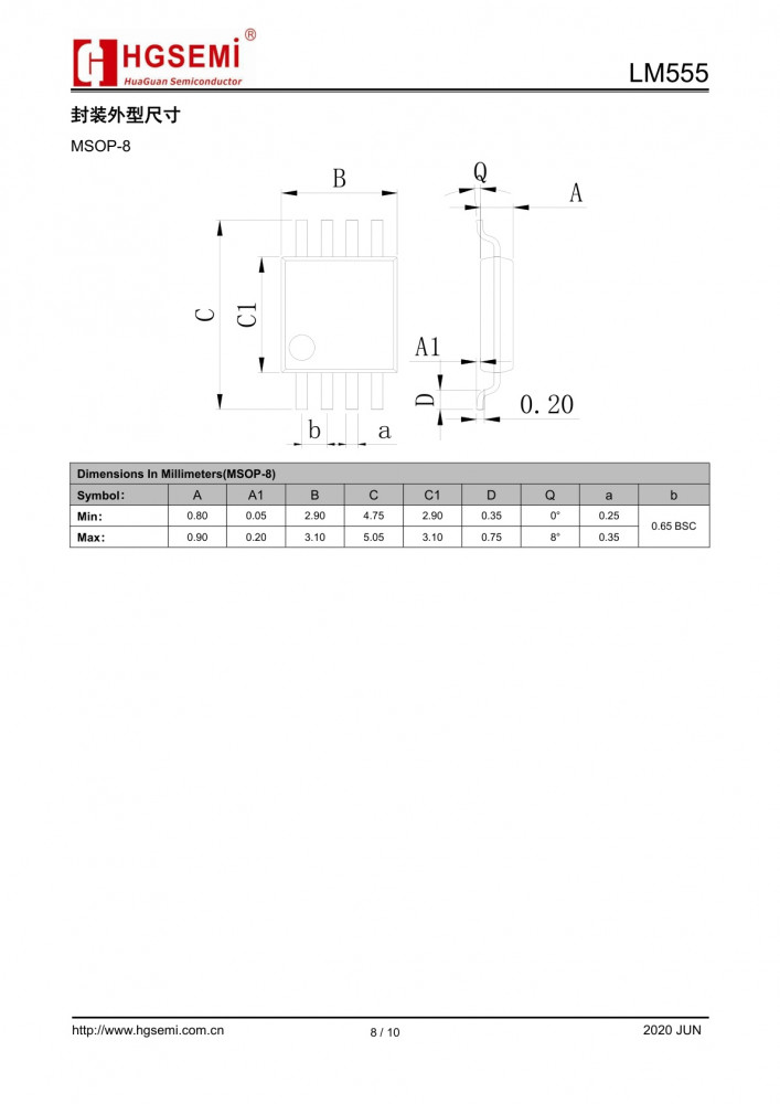 LM555CM/TR datasheet page 8