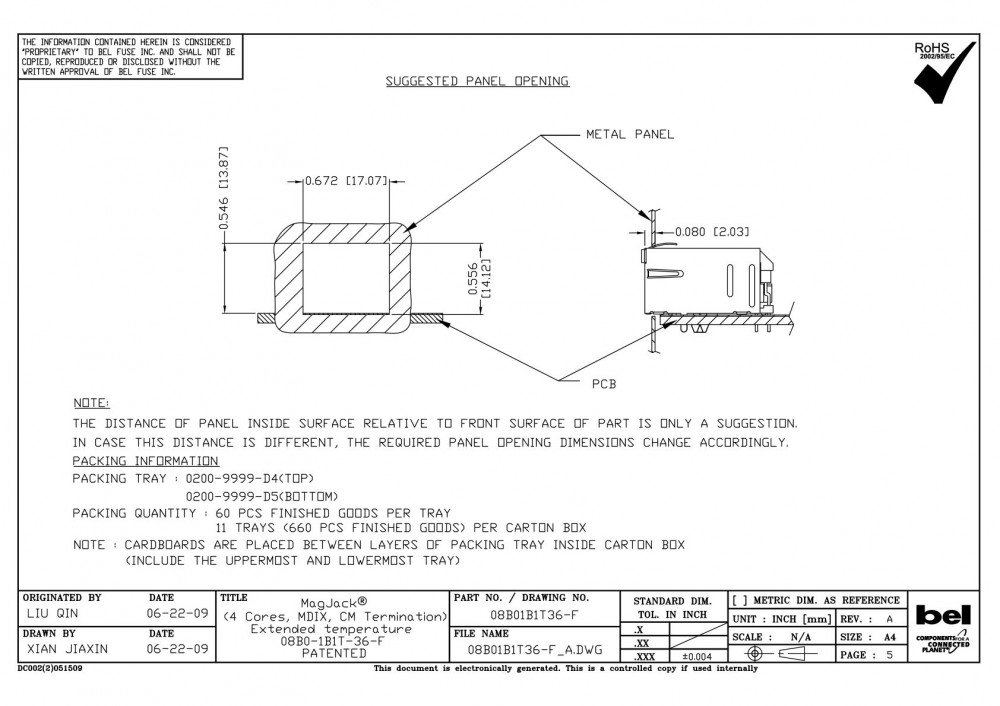 08B0-1B1T-36-F technical drawing page 4