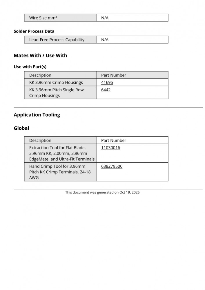 Product specification page 3