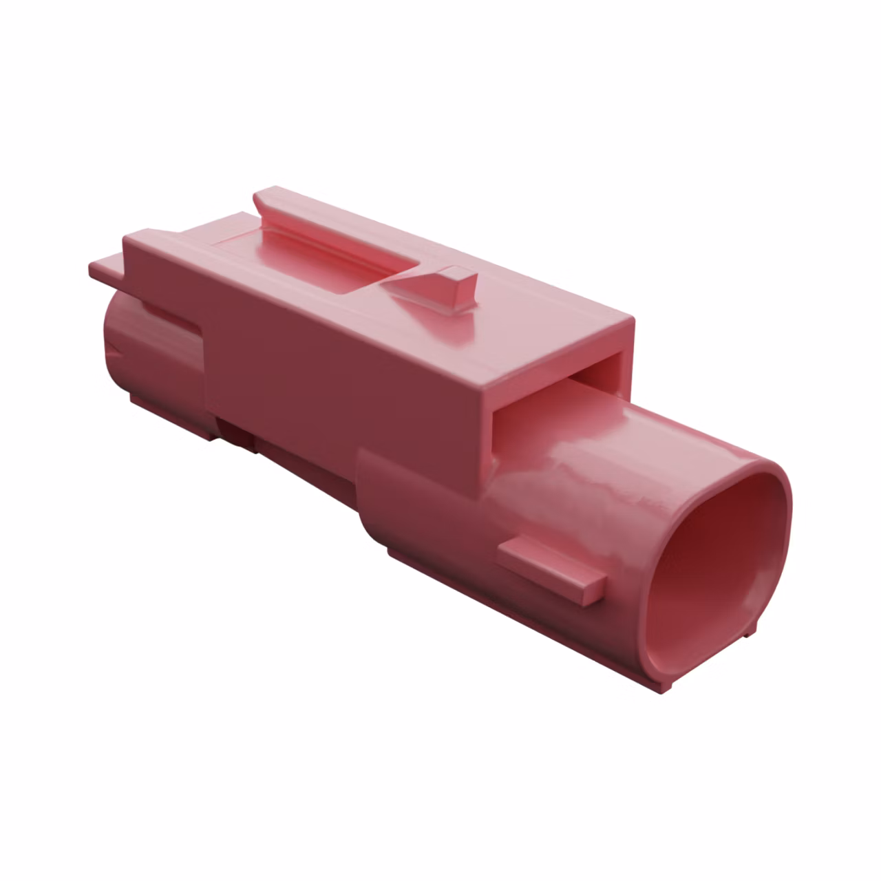 Squba Sealed Plug Assembly with Clipslot, 1.80mm Pitch, Single Row, 2 Circuits, Natural