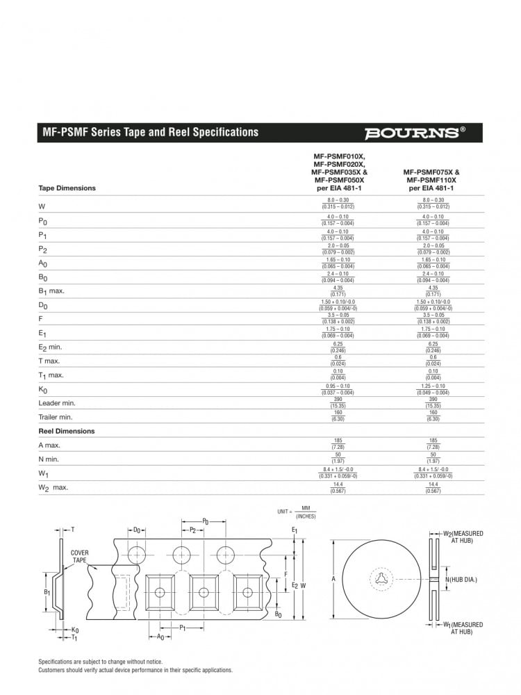 MF-PSMF110X-2 datasheet page 4