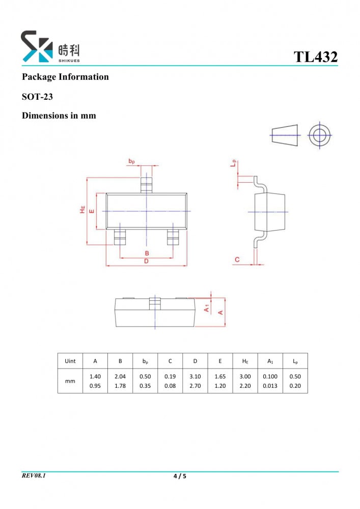 TL432 datasheet page 4