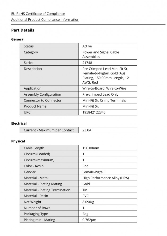 Product drawing page image 2