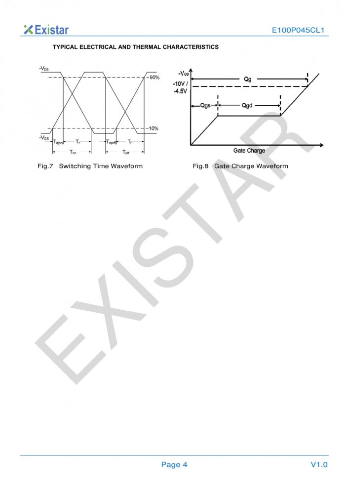 E100P045CL1 datasheet page 4