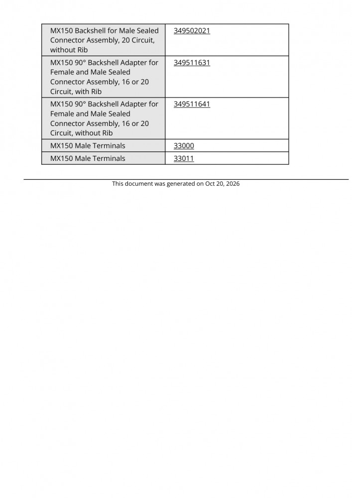 MOLEX 334822423 technical document preview, page 4