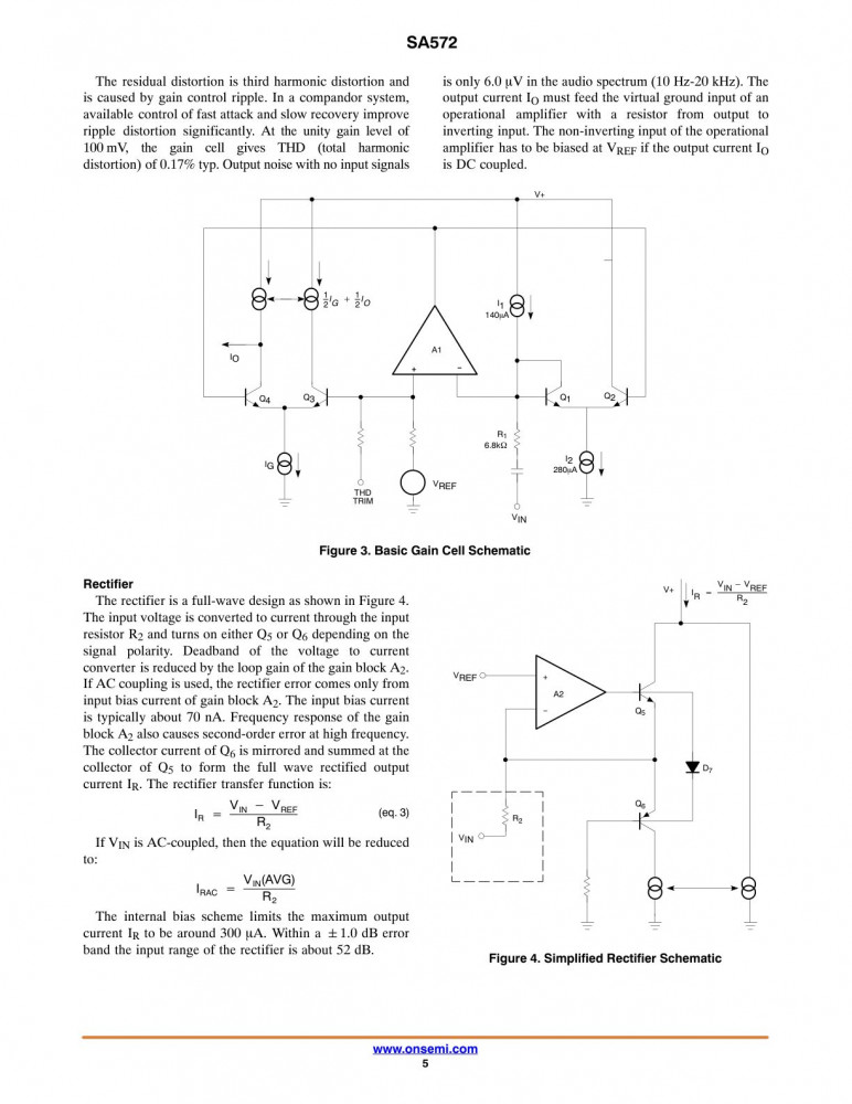 SA572 datasheet page 5