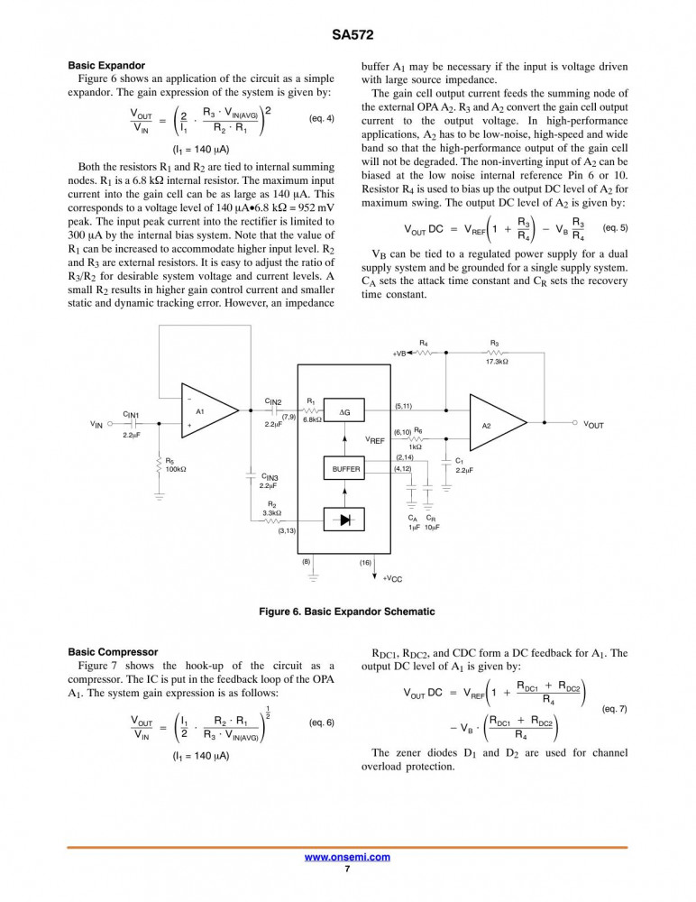 SA572 datasheet page 7