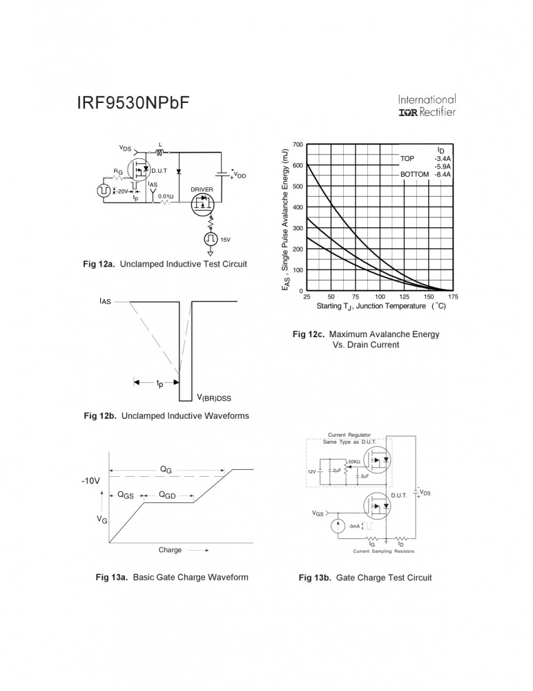 IRF9530NPBF datasheet page 6