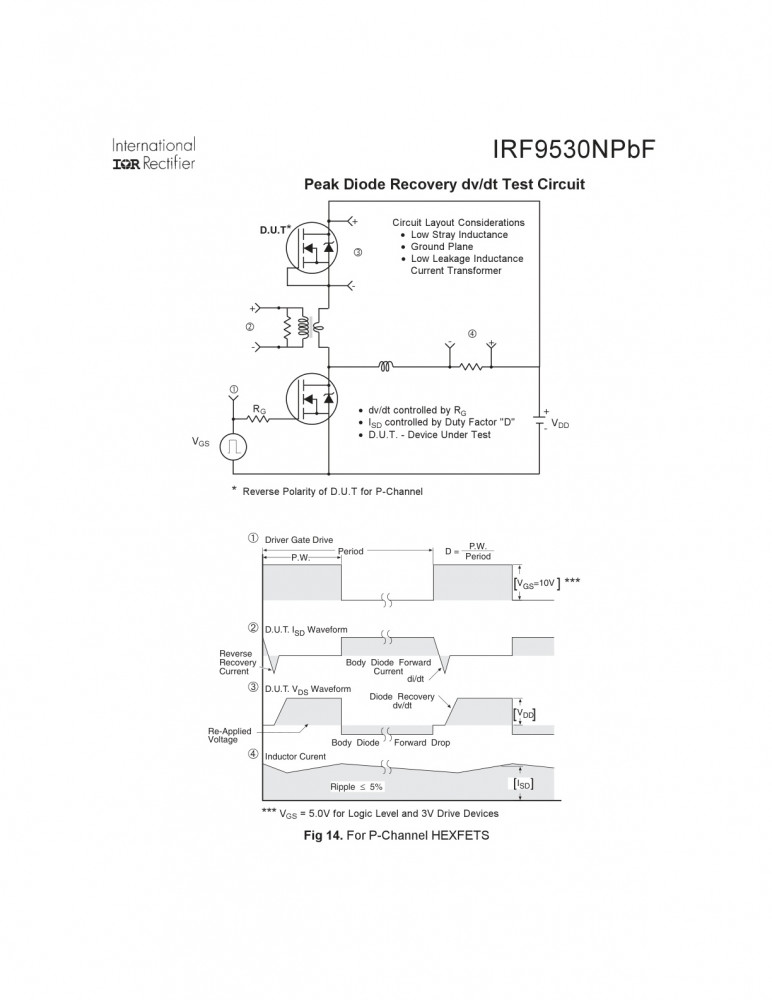 IRF9530NPBF datasheet page 7