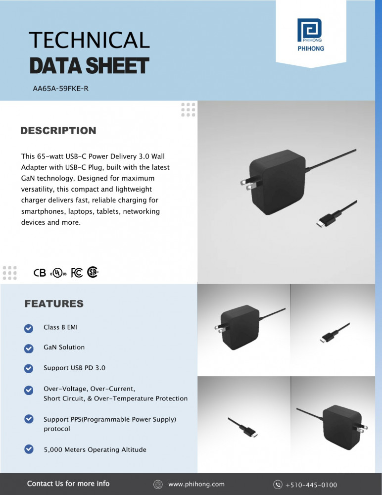 AA65A-59FKE-R datasheet page 1