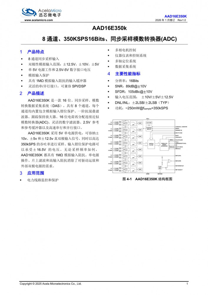 AAD16E350K product documentation image