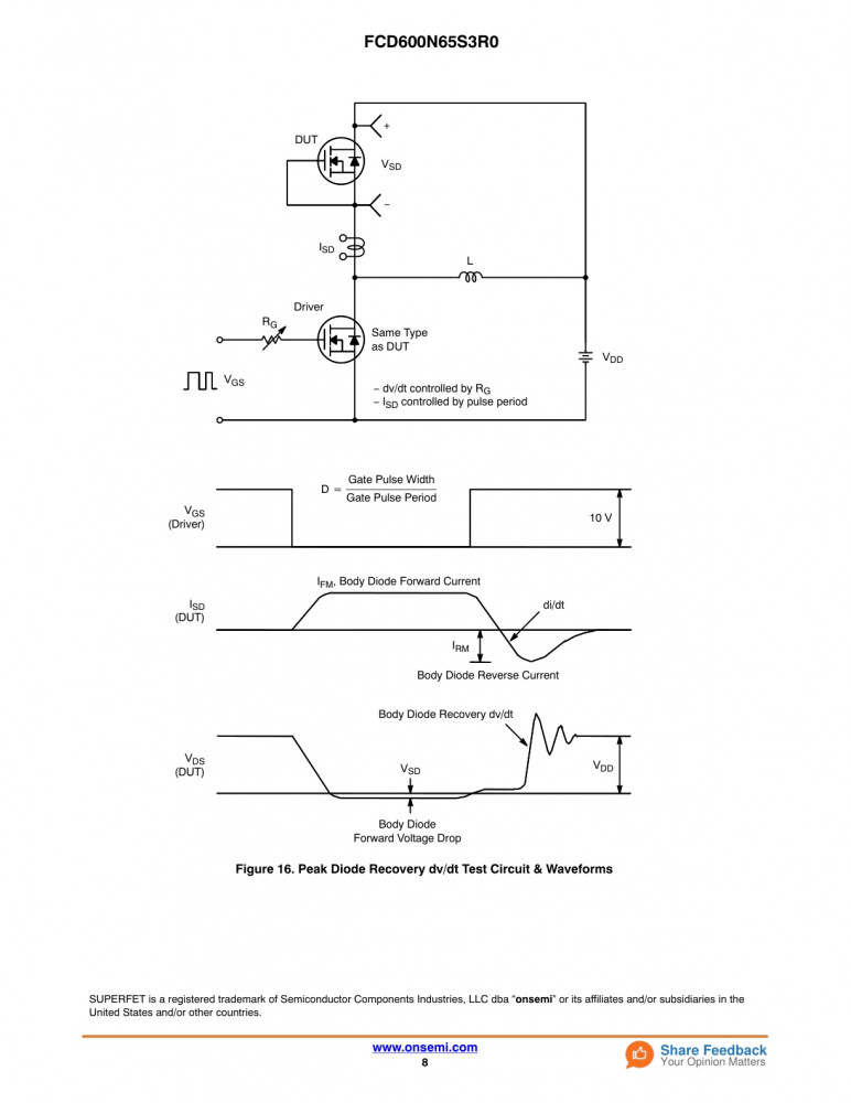 FCD600N65S3R0 technical document, page image 8