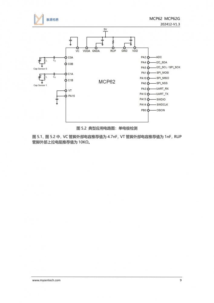 MCP62 datasheet page 9