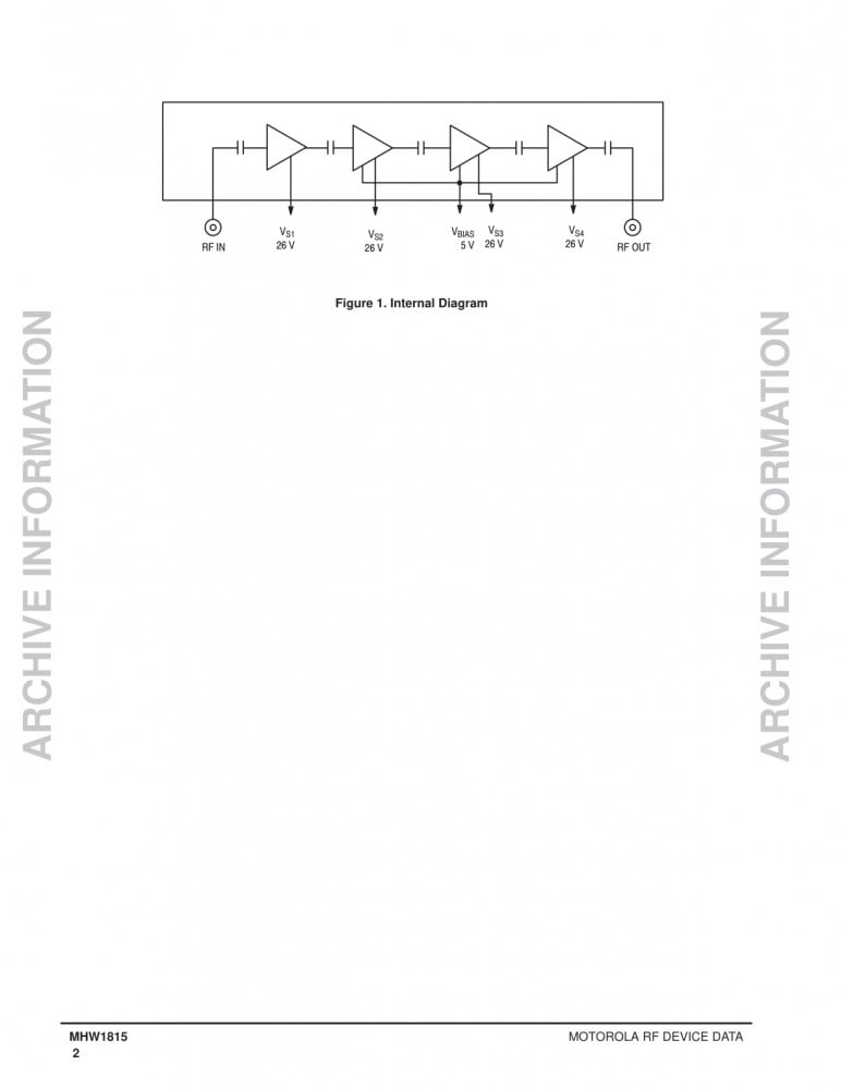MHW1815 datasheet page 2