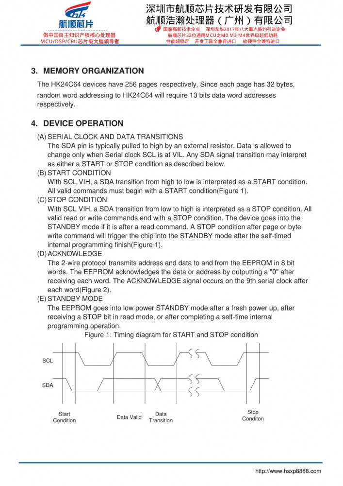 HK24C64 datasheet page 5
