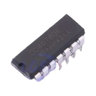 lingxingic CD4082BE(LX) Dual 4-Input AND Gate IC – Gates and Inverters