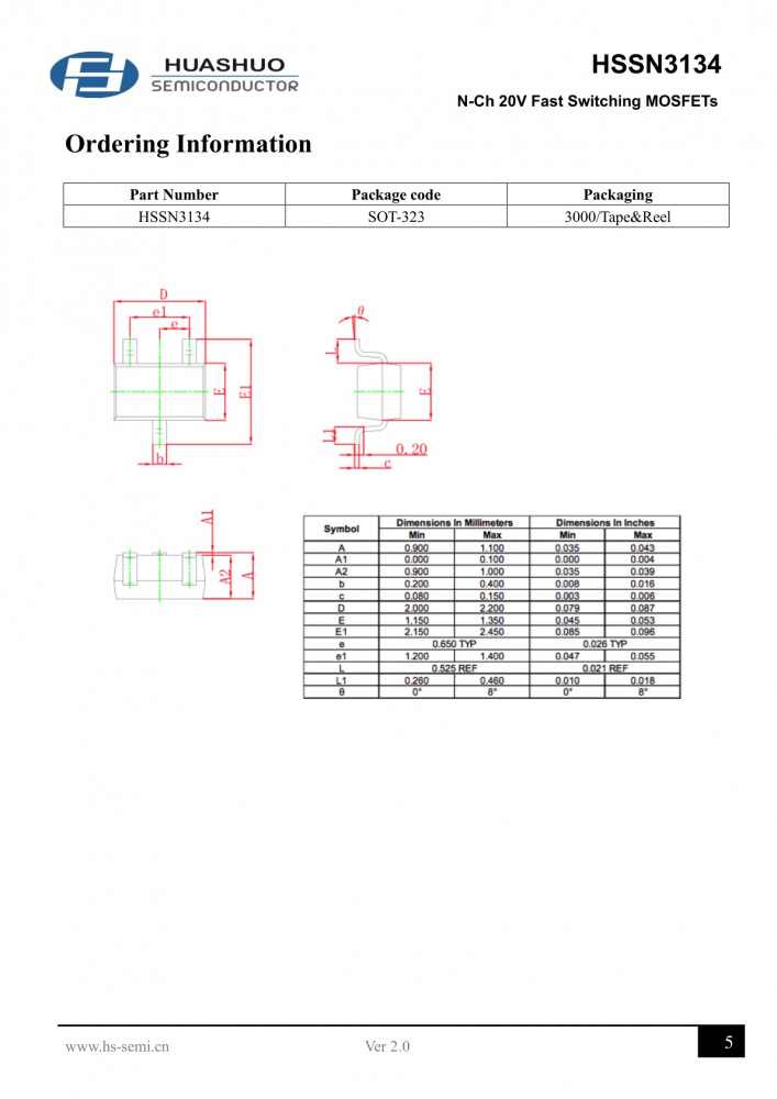 HSSN3134 datasheet page 5