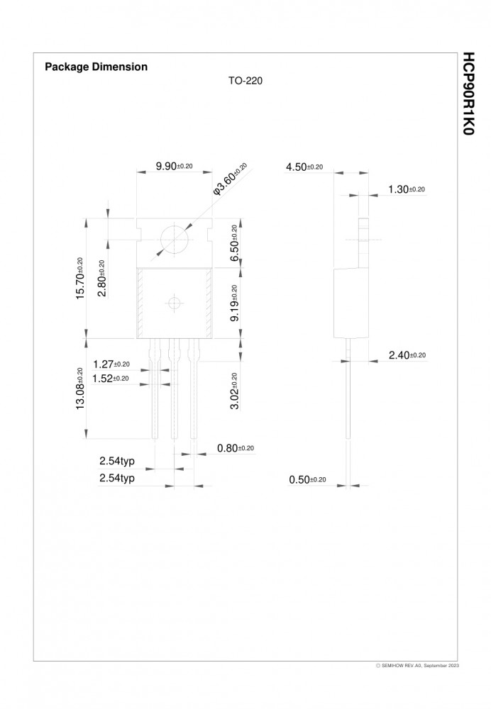 HCP90R1K0 technical document page 7